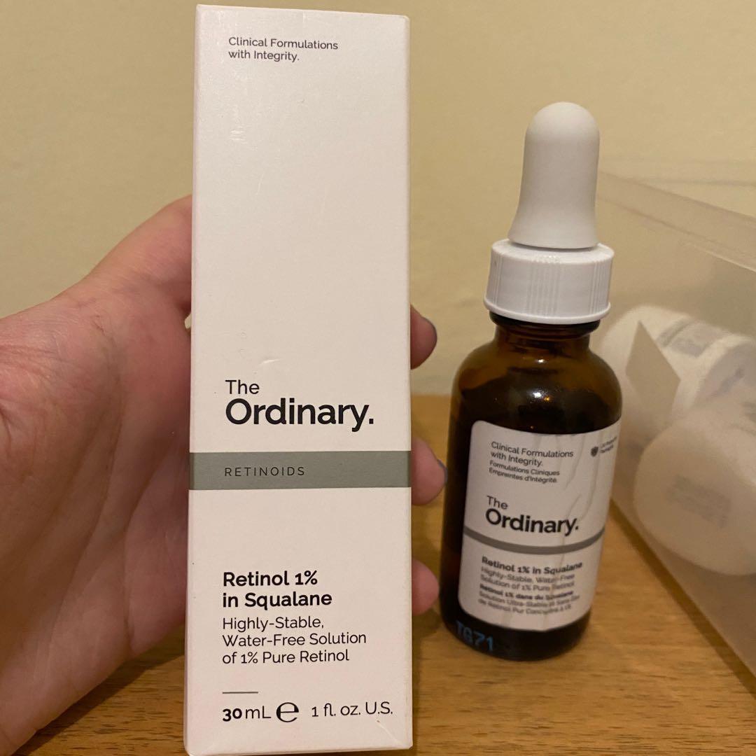 The ordinary 1% retinol in squalane, Kesehatan & Kecantikan, Kulit ...