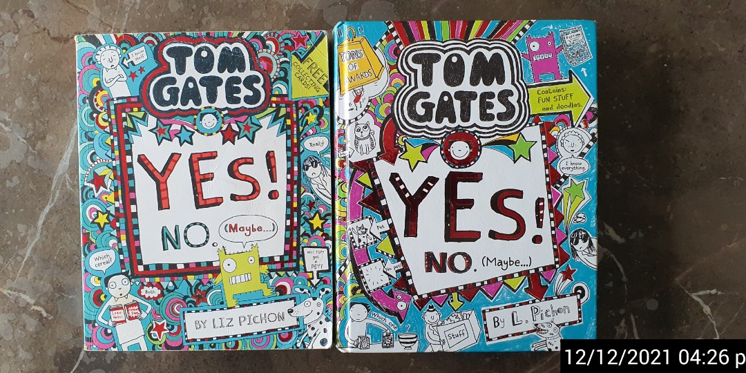 Tom Gates - Yes No Maybe, Hobbies & Toys, Books & Magazines, Children's ...
