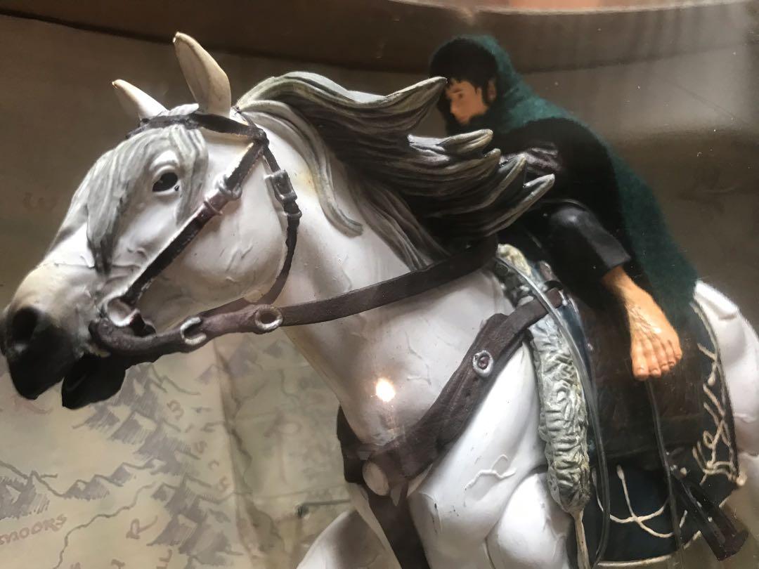 Toybiz Lord of The Rings LOTR Arwen and Asfaloth with Frodo Deluxe ...