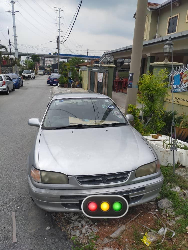 Toyota SEG EE111 (A) 1.3 tahun 1997, Cars, Cars for Sale on Carousell