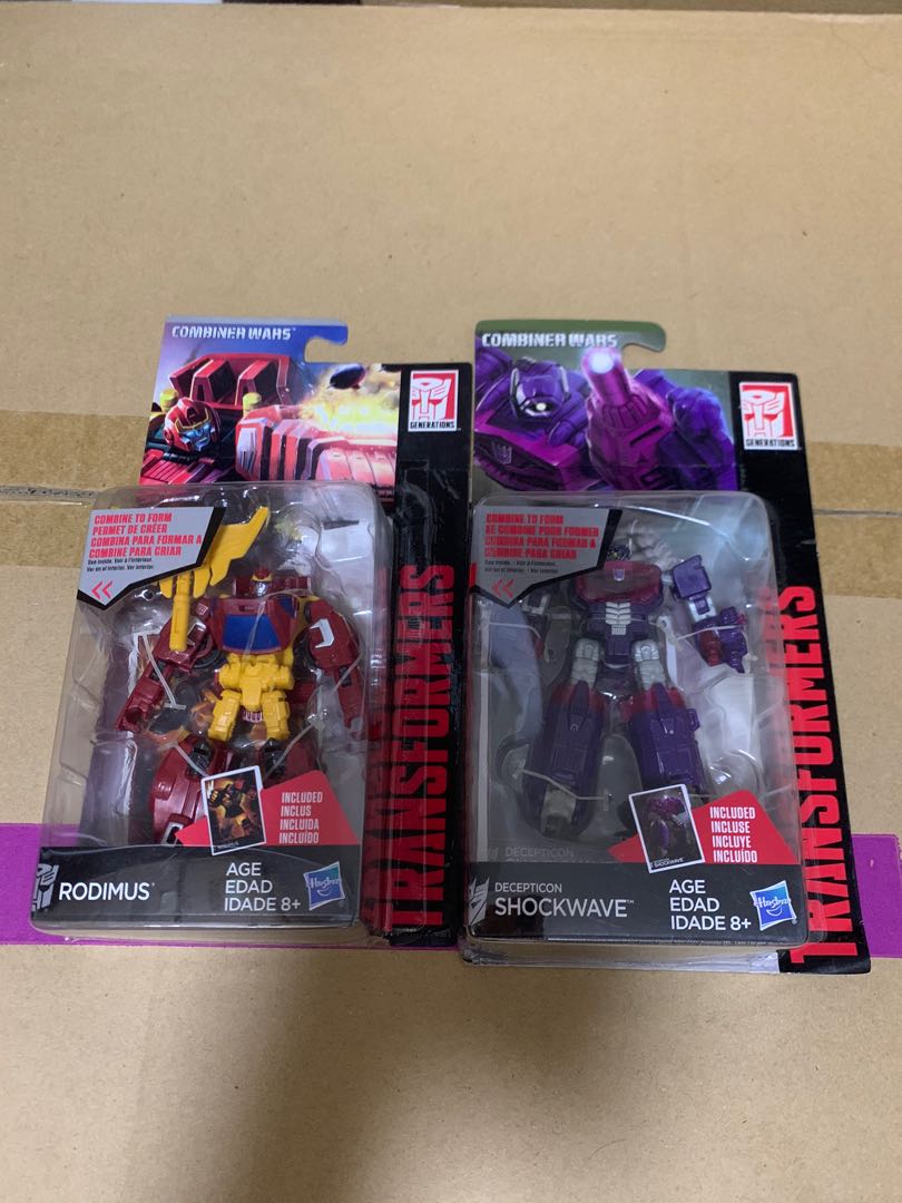 Transformers Combiner Wars Rodimus Shockwave Masterpiece Earthrise War ...