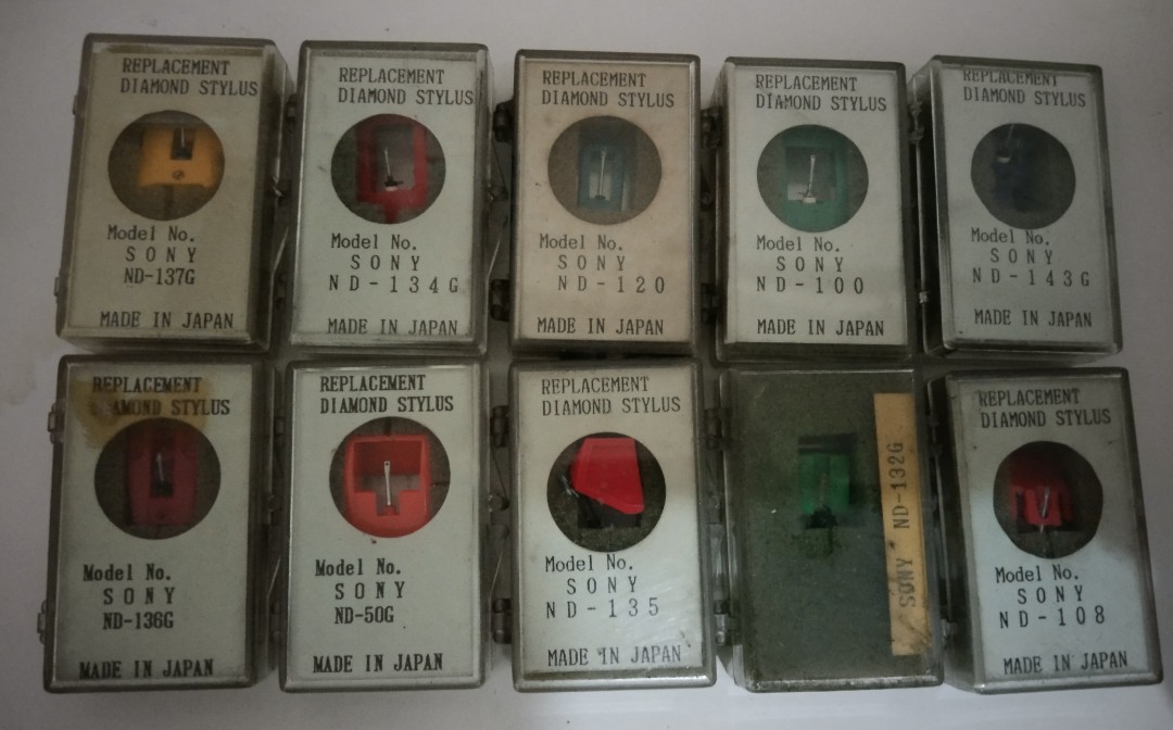 Turntable stylus Sony needle, Hobbies & Toys, Music & Media, Music ...