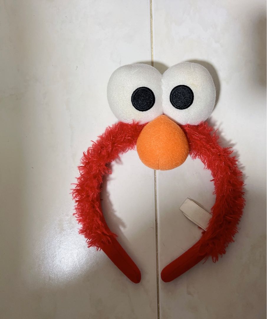 Universal Studio Elmo Headband, Women's Fashion, Watches & Accessories ...