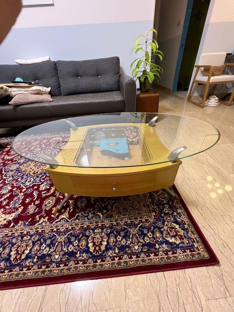 Vintage 90s coffee table, Furniture & Home Living, Furniture, Tables ...