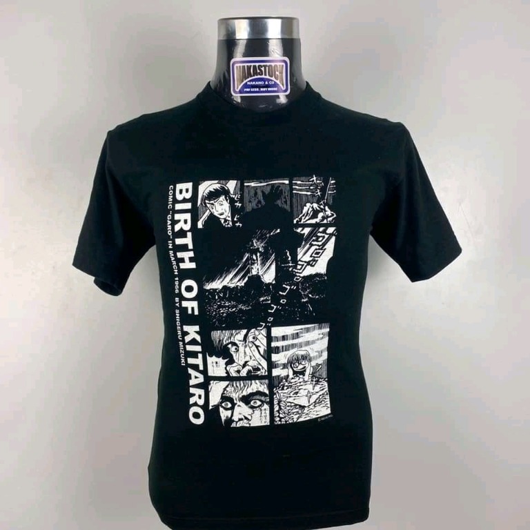 Vintage Anime Birth Of Kitaro Shirt(Gegege no kitaro), Men's Fashion ...