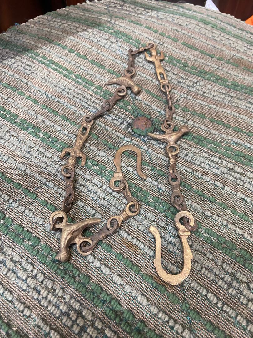 Vintage Brass Hanging Chain, Hobbies & Toys, Memorabilia & Collectibles ...