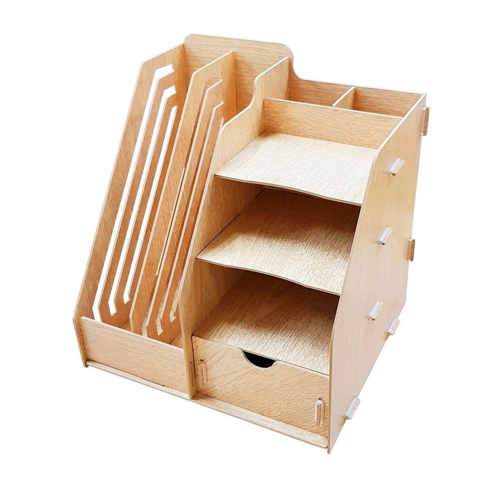 wooden organiser rack*2, Furniture & Home Living, Furniture, Shelves ...