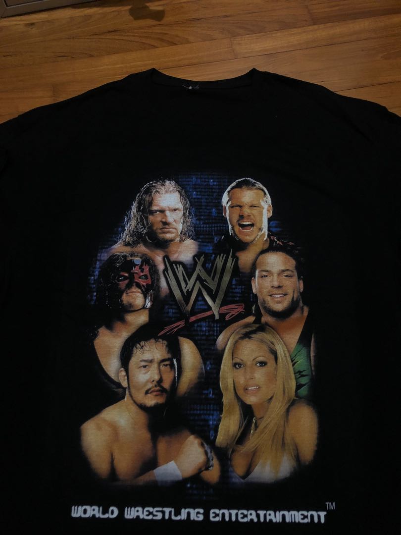wwe tee, Men's Fashion, Tops & Sets, Tshirts & Polo Shirts on Carousell