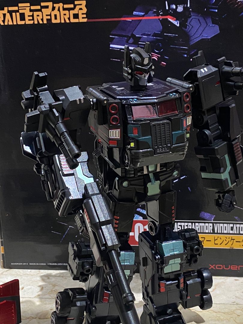 Transformer Xovergen trailerforce trailer TF-01B nemesis prime, Hobbies ...