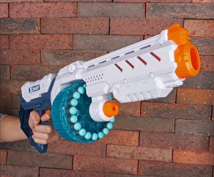 XShot 36350 Excel Turbo Fire Foam Dart Blaster, Hobbies & Toys, Toys ...