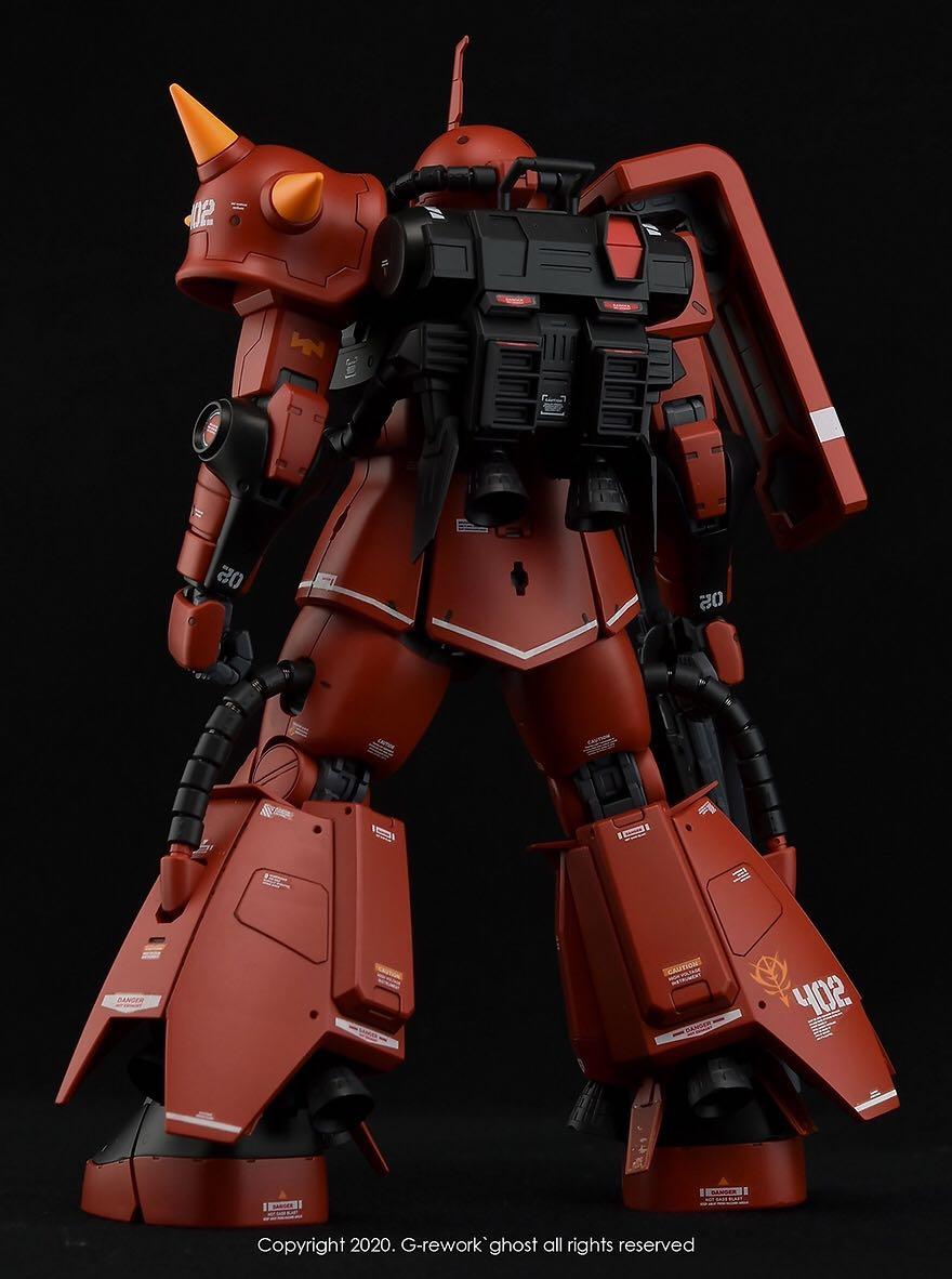 [Yan] MG Johnny Ridden Zaku 2.0 Gundam Waterslide Decal 1/100 Ghost ...