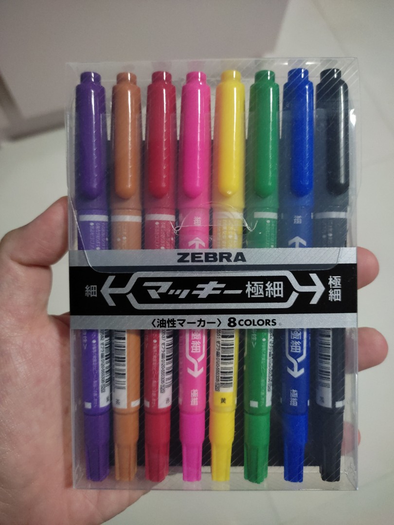 Zebra Art Markers, Hobbies & Toys, Stationery & Craft, Stationery ...