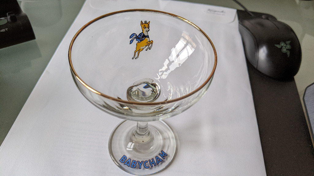 1970s Babycham glasses, set of 7, $10 the lot, Furniture & Home Living ...