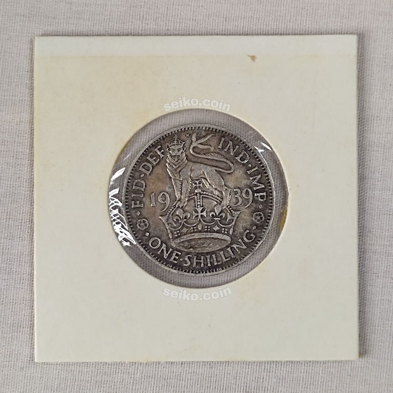 1 Shilling George VI English Crest 1939 & 1943, Hobbies & Toys ...