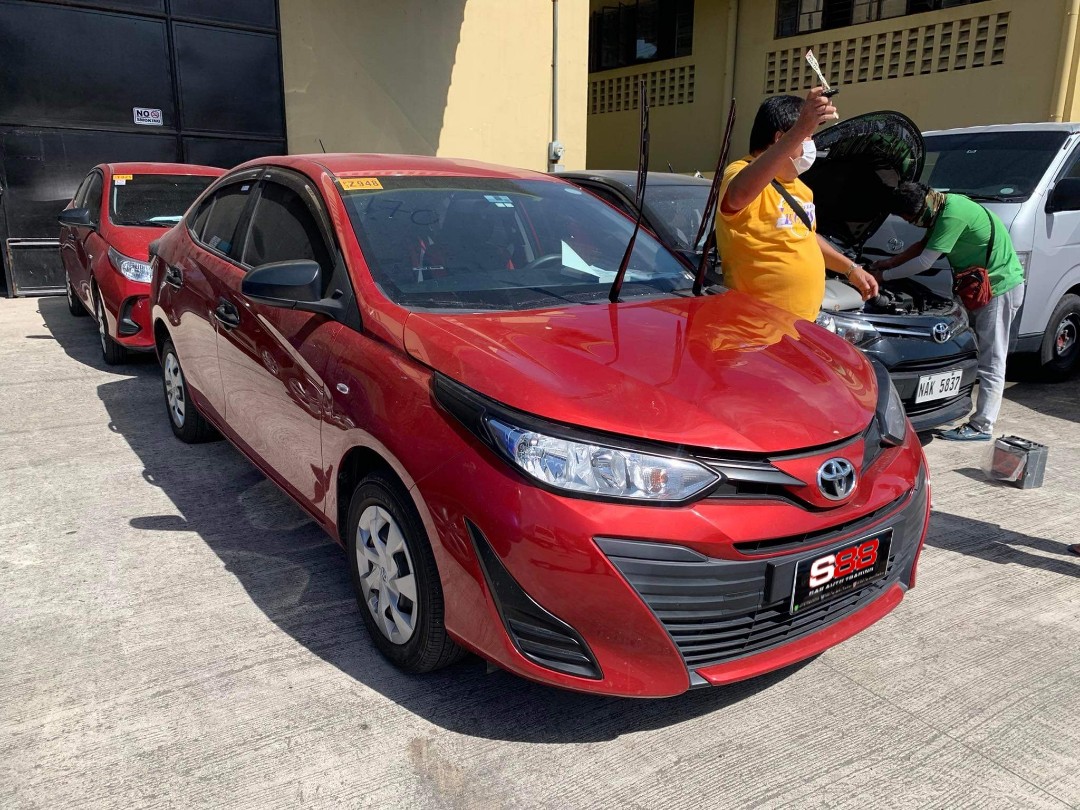 2019 Toyota vios 1.3 xe cvt red Auto, Cars for Sale, Used Cars on Carousell