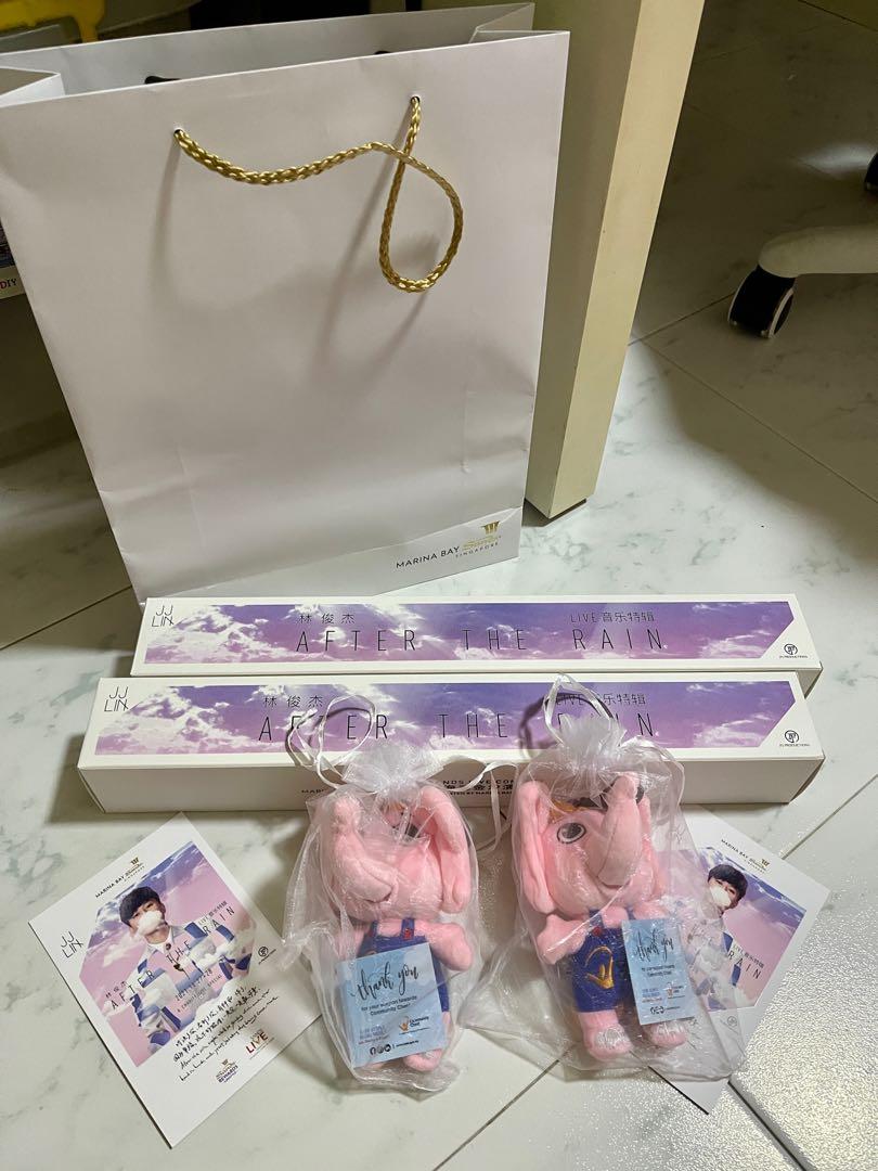 2 SETS JJ LIN POSTER AND STANDEE AND SOFT TOY, Hobbies & Toys on Carousell