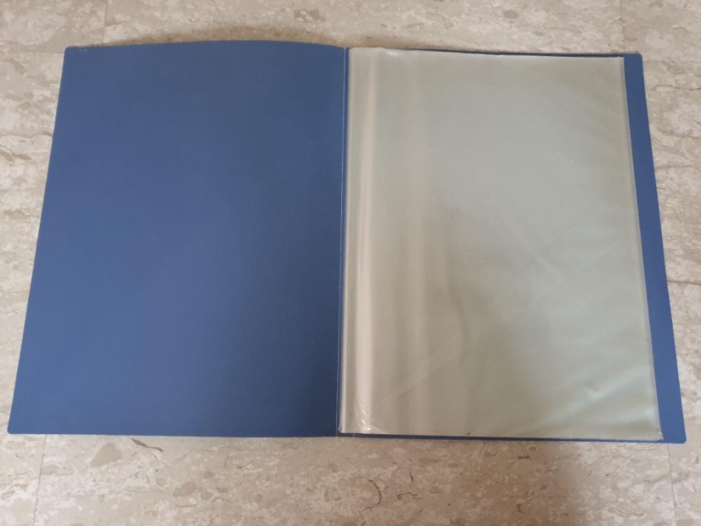 A3 Art File (Blue), Hobbies & Toys, Stationery & Craft, Stationery ...