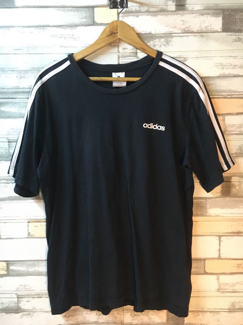 Adidas 3 lines, Men's Fashion, Tops & Sets, Tshirts & Polo Shirts on ...