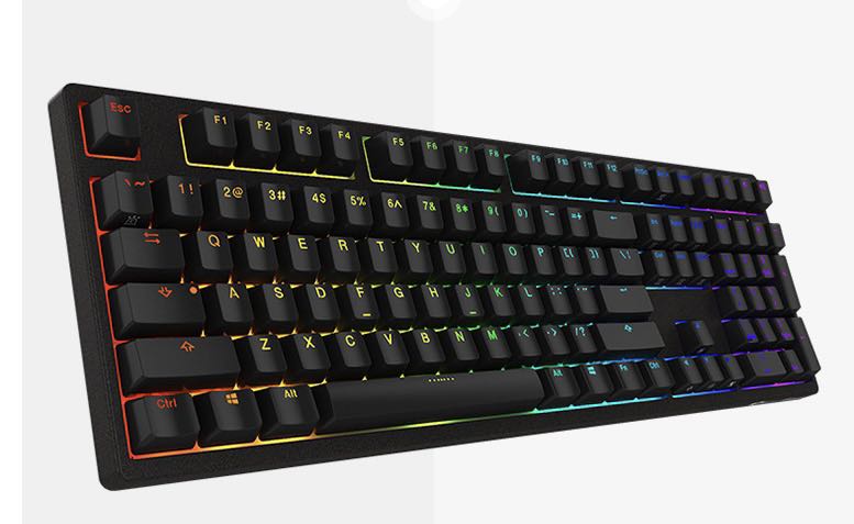 AKKO x Ducky mechanical gaming keyboard rgb, Computers & Tech, Parts ...