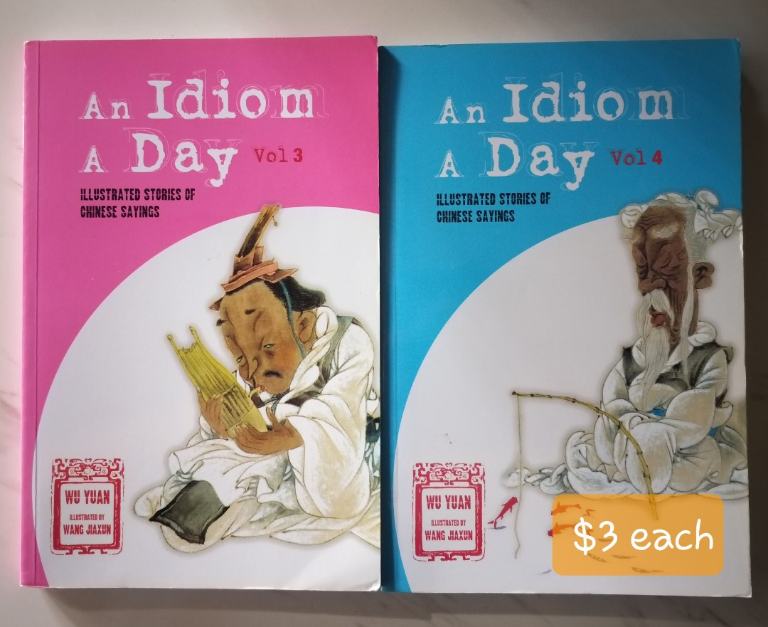 An Idiom a day Vol. 3 & 4, Hobbies & Toys, Books & Magazines, Comics ...