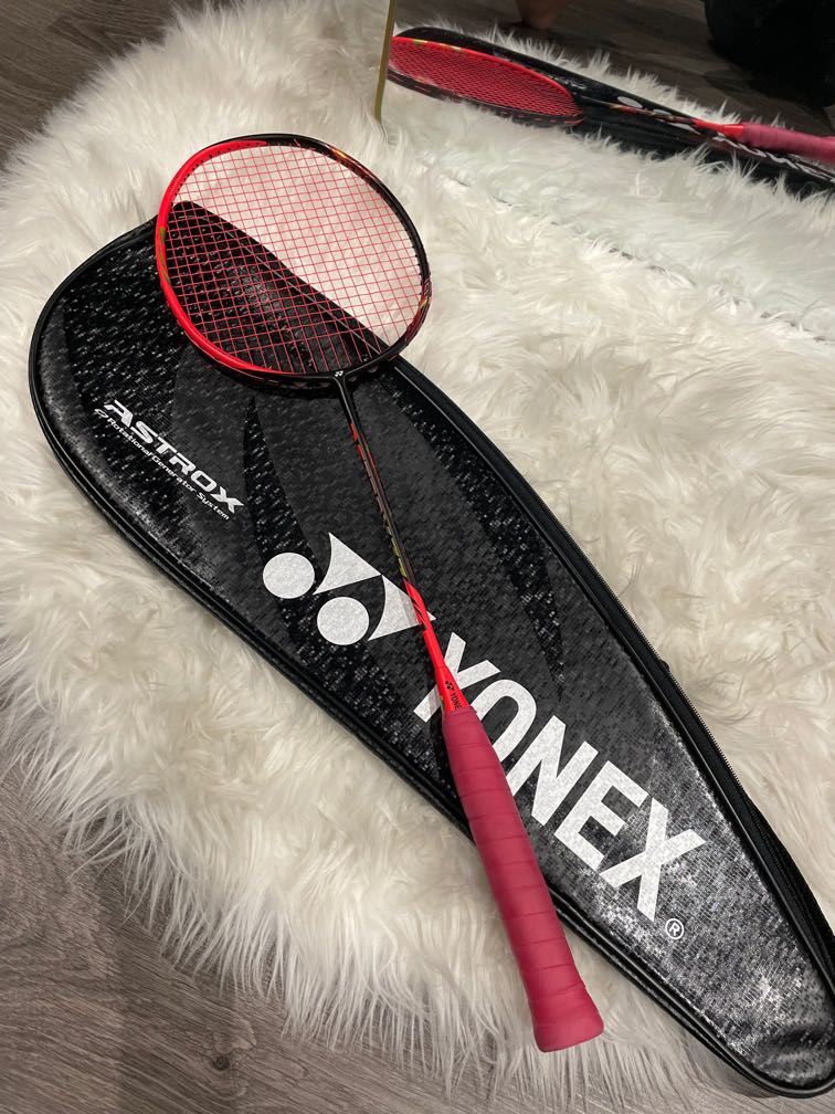 Astrox 77 Shine Red, Sports Equipment, Sports & Games, Racket & Ball ...