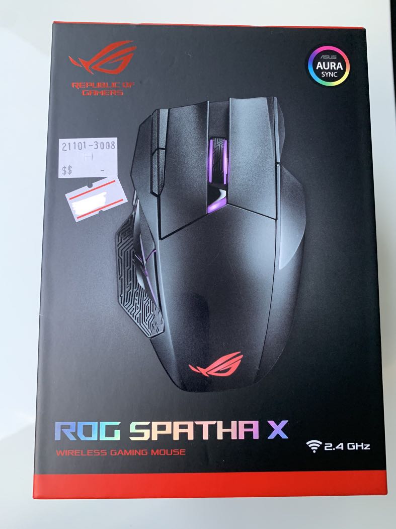 Asus ROG Spatha X Wireless Gaming Mouse, Computers & Tech, Parts ...