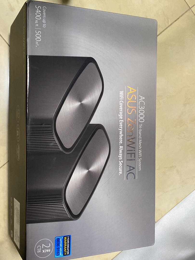 Asus Zenwifi AC3000(CT8), Computers & Tech, Parts & Accessories, Networking on Carousell