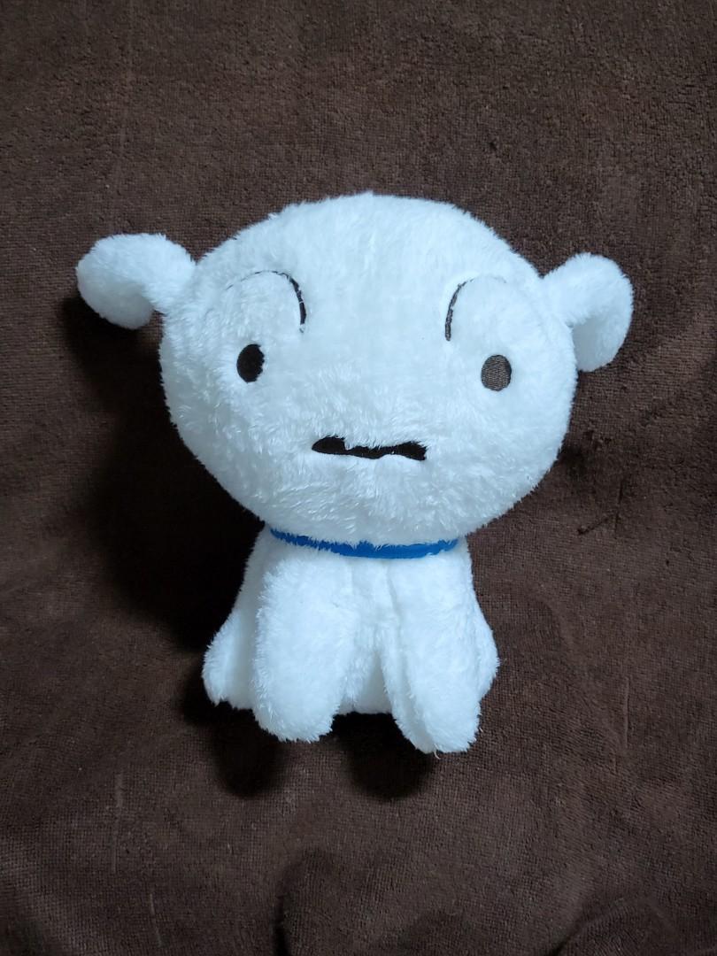 Authentic Crayon Shin Chan Shiro Beanie Plush Soft Toy, Hobbies & Toys ...
