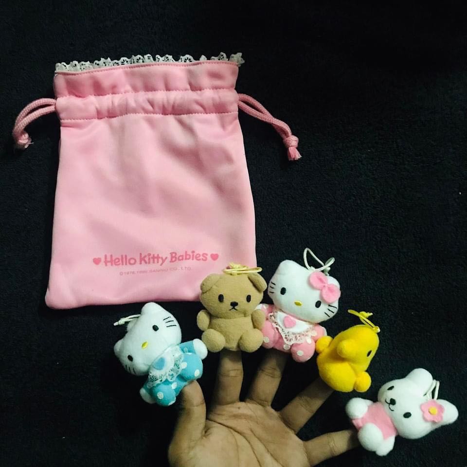Hello Kitty Babies Finger Puppets, Hobbies & Toys, Toys & Games on ...