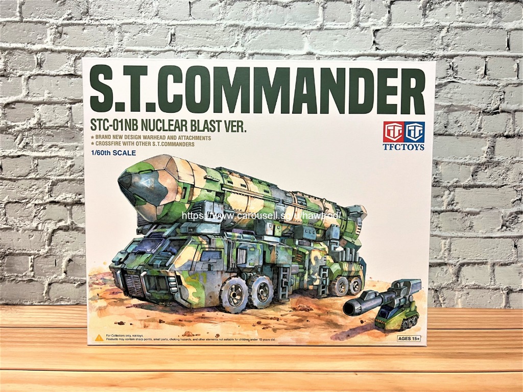 TFC Toys, STC-01NB Supreme Techtial Commander (Nuclear Blast), Rolling ...