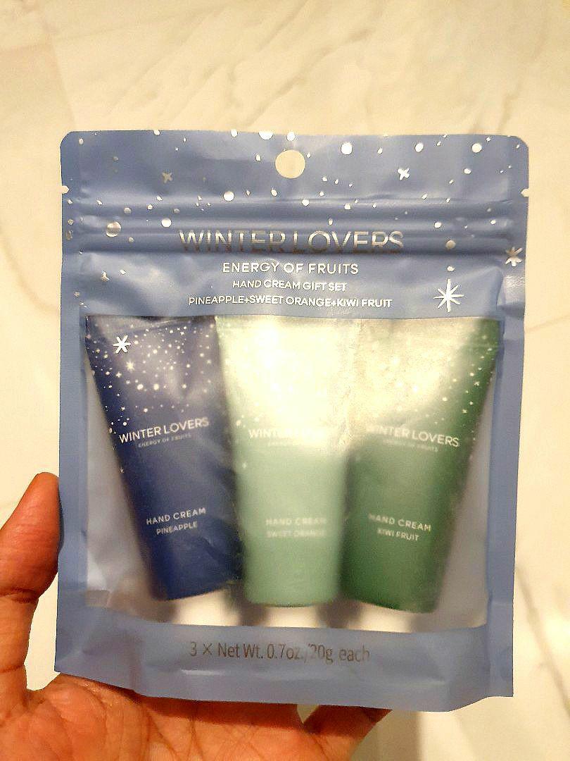 (BNIB/Sealed) MINISO Scented Hand Moisturising Cream Gift Set 3x20g ...