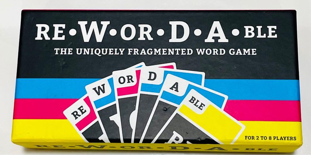 Board game ~ Rewordable ~, Hobbies & Toys, Toys & Games on Carousell