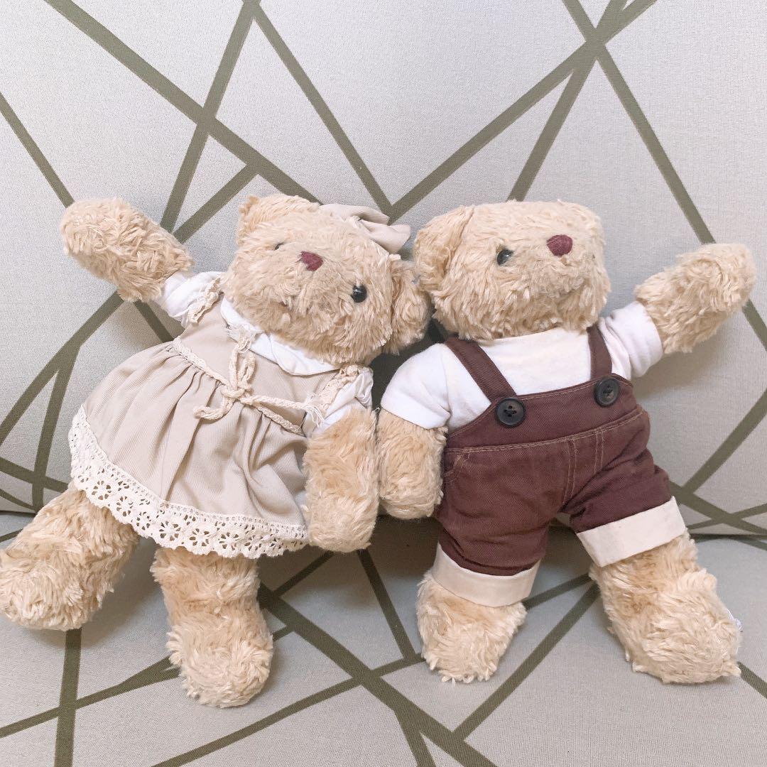 Boneka Couple Bear Aesthetic by Happy Teddy, Toys & Collectibles ...