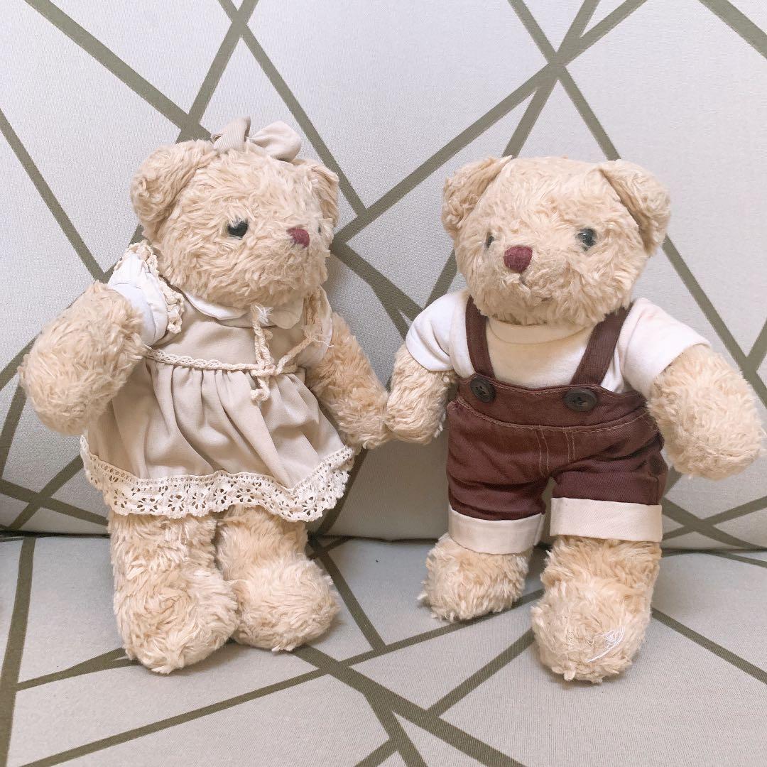 Boneka Couple Bear Aesthetic by Happy Teddy, Toys & Collectibles ...