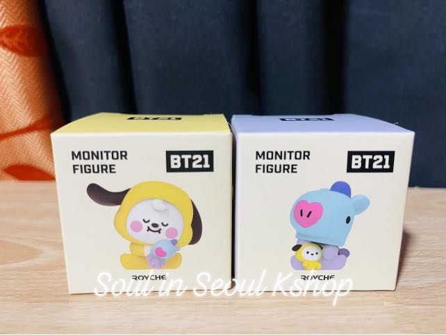 BT21 MONITOR FIGURE CHIMMY+ MANG SET, Hobbies & Toys, Memorabilia & Collectibles, K-Wave on ...