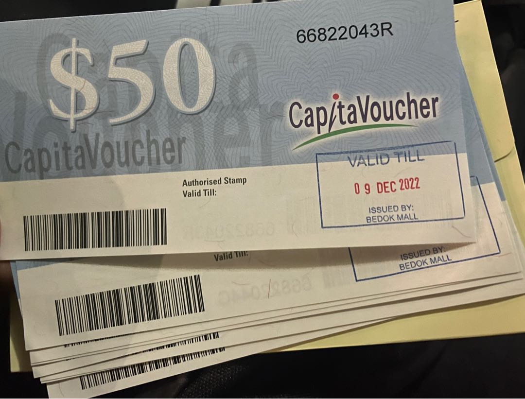 Capita Voucher of $400 for$390, Tickets & Vouchers, Vouchers on Carousell