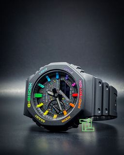 Casio G-Shock GA2100 GA2110 GA-2100 GA-2110 CasiOak Silver Bracelet Mod ...