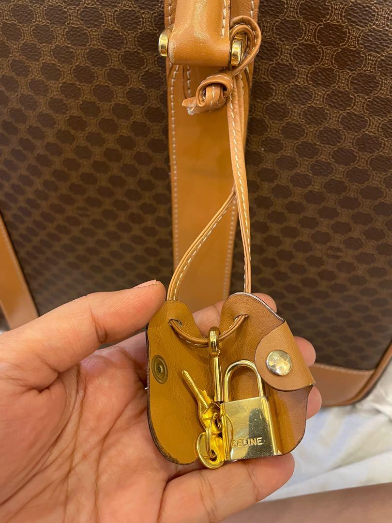 Celine Original padlock & keys, Luxury, Bags & Wallets on Carousell