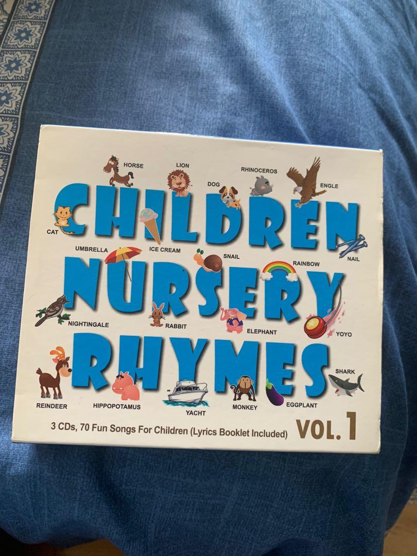 Children Nursery Rhymes CDs, Hobbies & Toys, Toys & Games on Carousell
