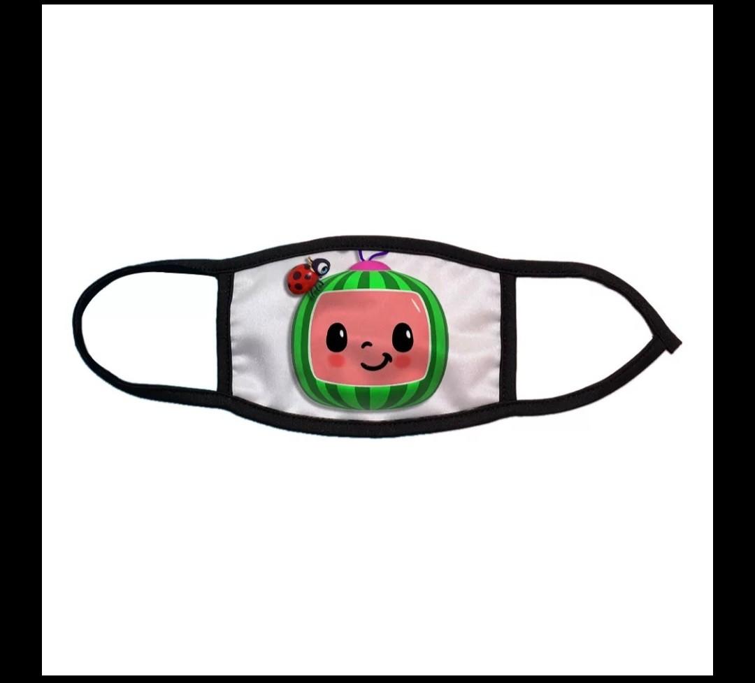 Cocomelon Mask, Health & Nutrition, Face Masks & Face Shields on Carousell