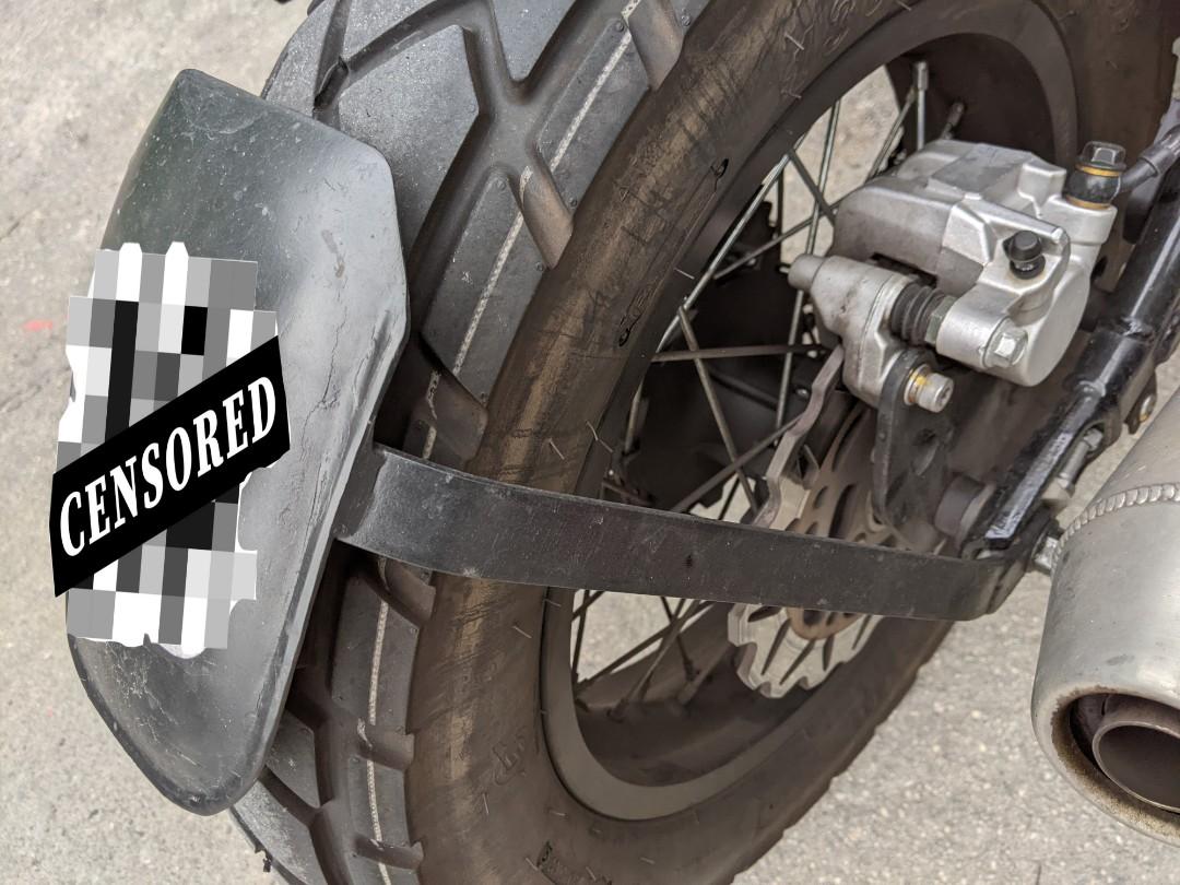 Custom Splash Guard, Motorbikes on Carousell
