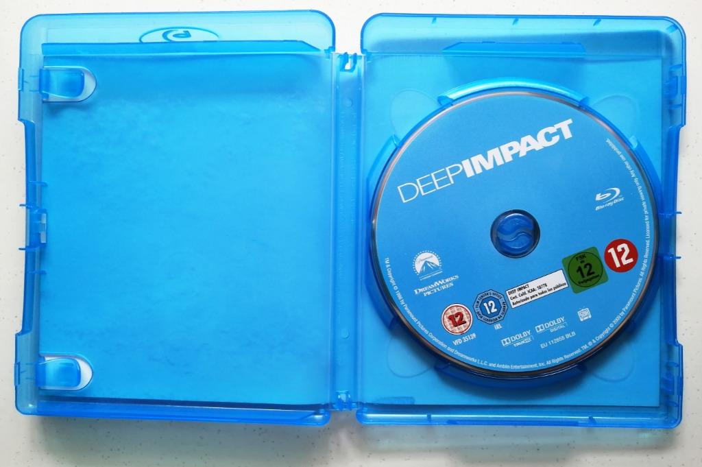 Deep Impact (Genuine Blu-Ray, Amazon USA Imported Bluray, 1080p 16x9 ...