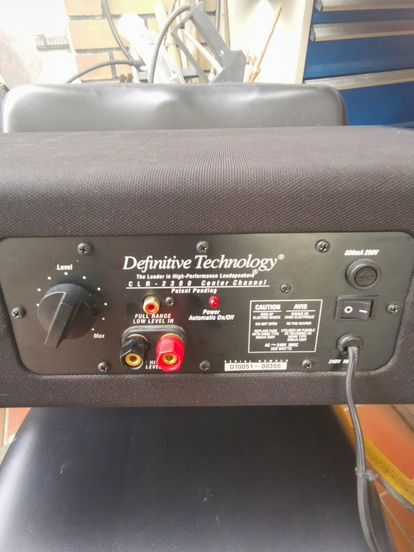 DEFINITIVE TECHNOLOGY CLR2300 CENTRE CHANNEL, Audio, Soundbars ...