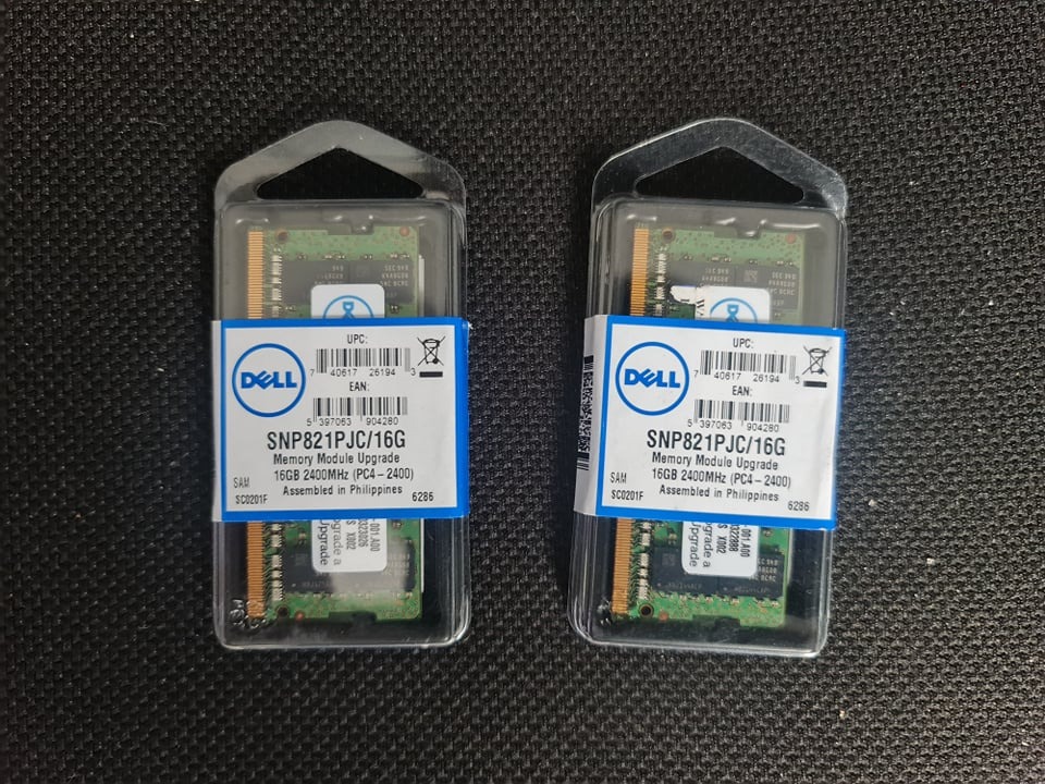 Dell Laptop Memory Module Upgrade 16GB, Computers & Tech, Laptops ...