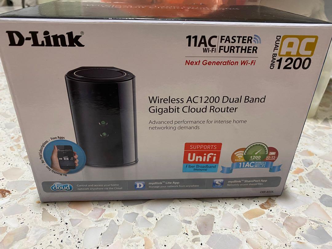 D-Link AC1200 wireless router, Computers & Tech, Office & Business ...