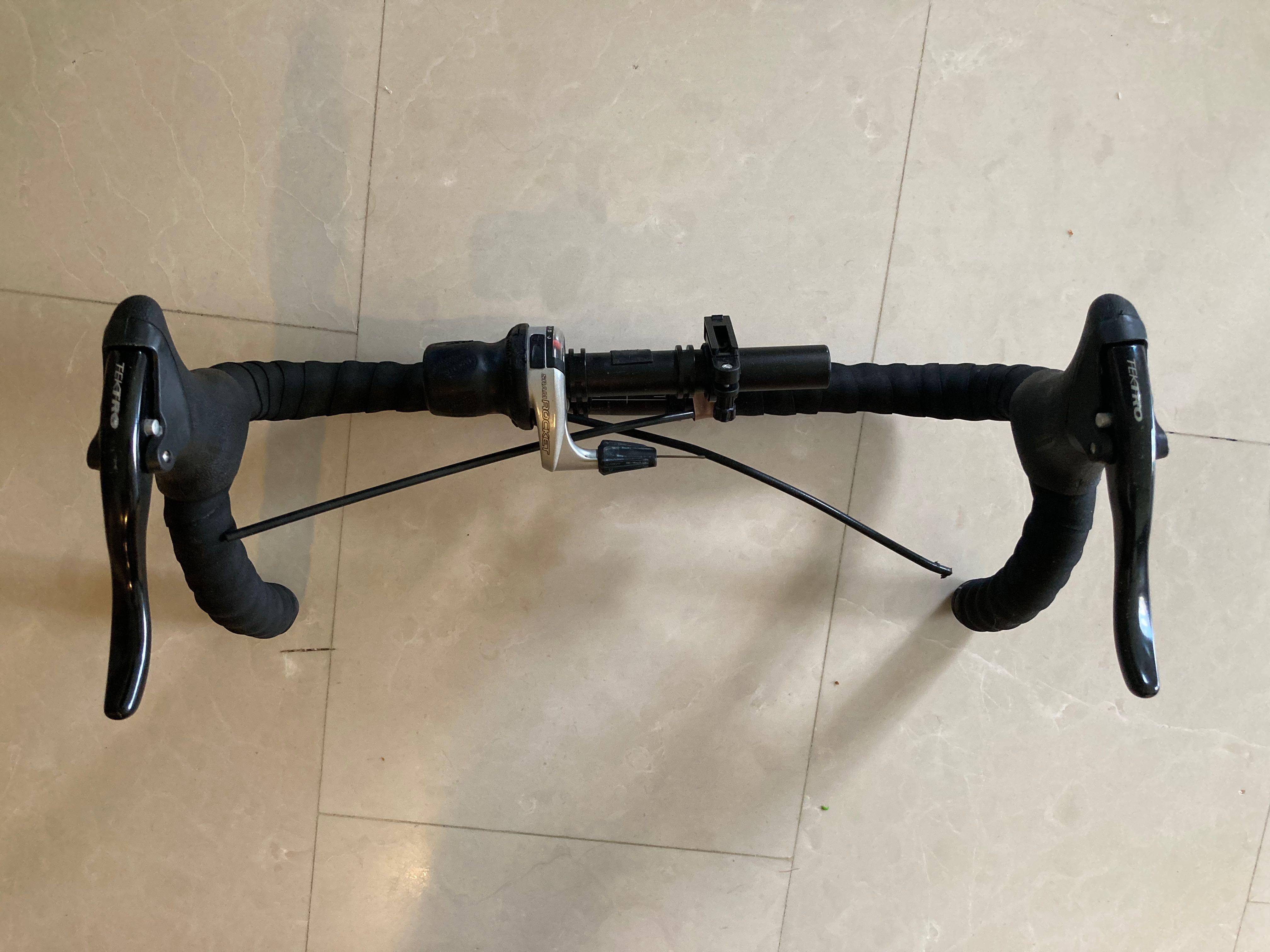 Drop bar V brake levers 9 speed shifter, Sports Equipment, Bicycles ...