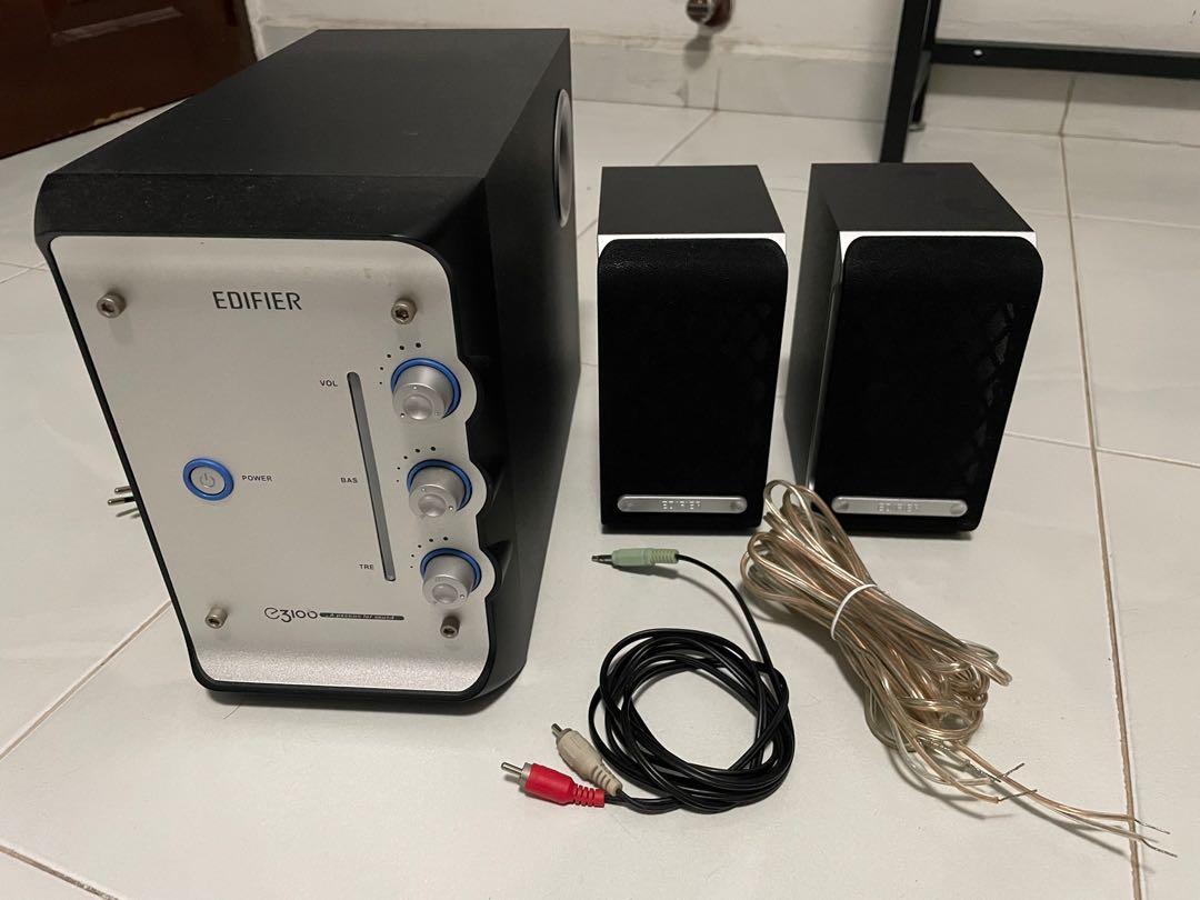 Edifier e3100 computer speakers, Audio, Soundbars, Speakers & Amplifiers on Carousell