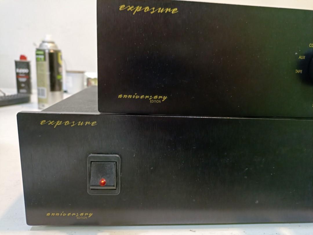 Exposure stereo pre amplifier vii / power amplifier viii ( fix price ...