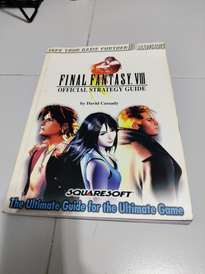Final Fantasy viii Strategy Guide FF8, Hobbies & Toys, Toys & Games on ...