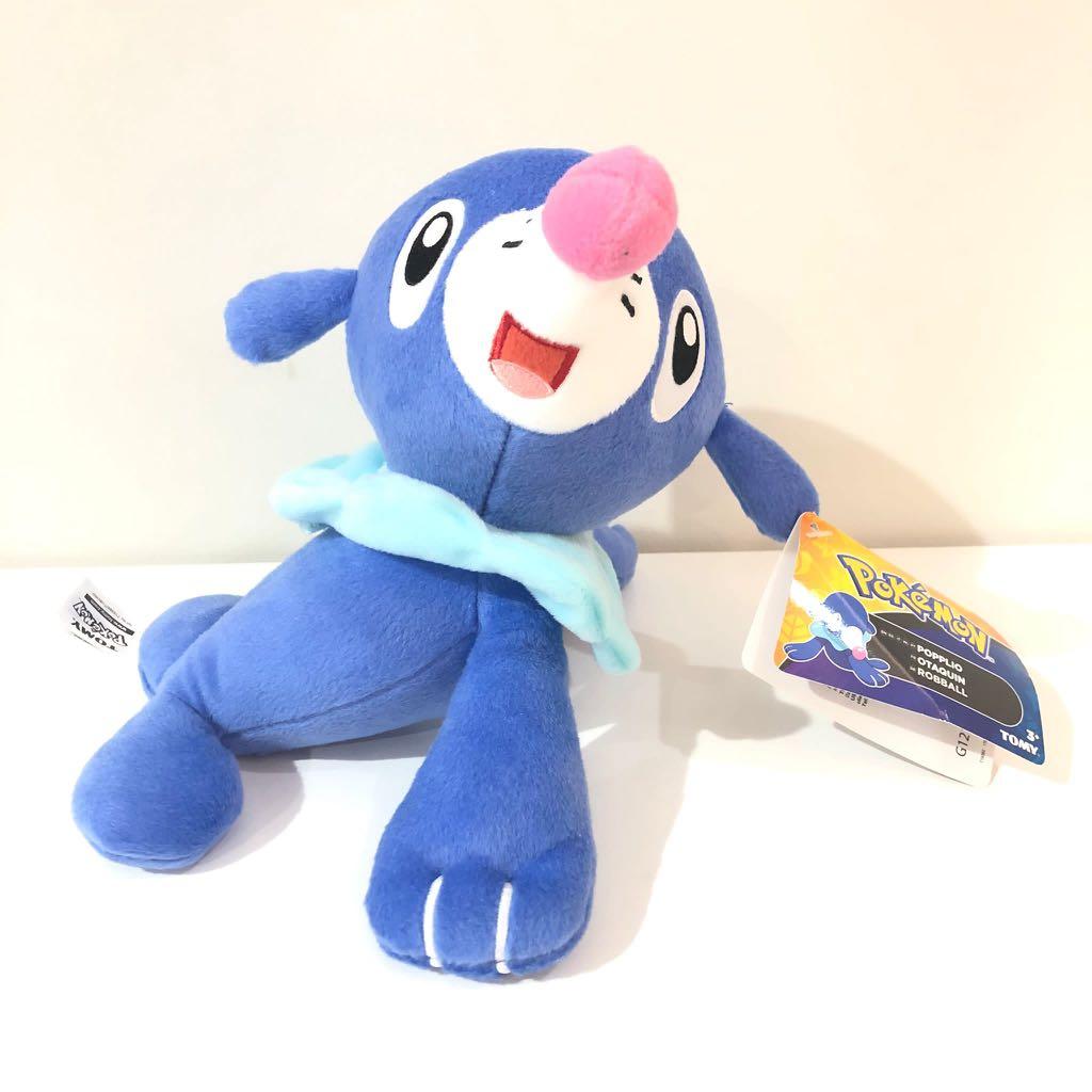 FREE Gift Wrapping & Delivery 22cm Takara Tomy x Pokémon Popplio stuffed plush toy, Hobbies ...